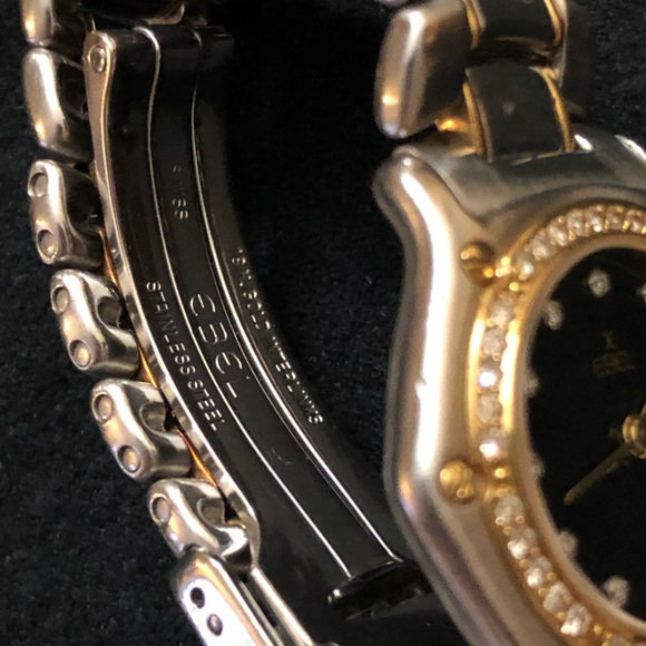 Ebel | Jewelry | Ebel 911 Sport Classic Diamond Bezel Watch | Poshmark